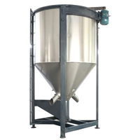 Vertical Plastic Mixing Silo with Large Capacity - Haisi Extrusion ...