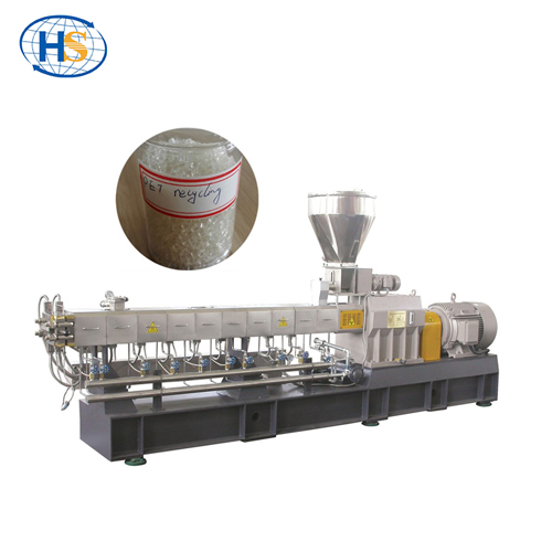 PET Bottle waste plastic recycling twin screw extruder machine - Buy ...